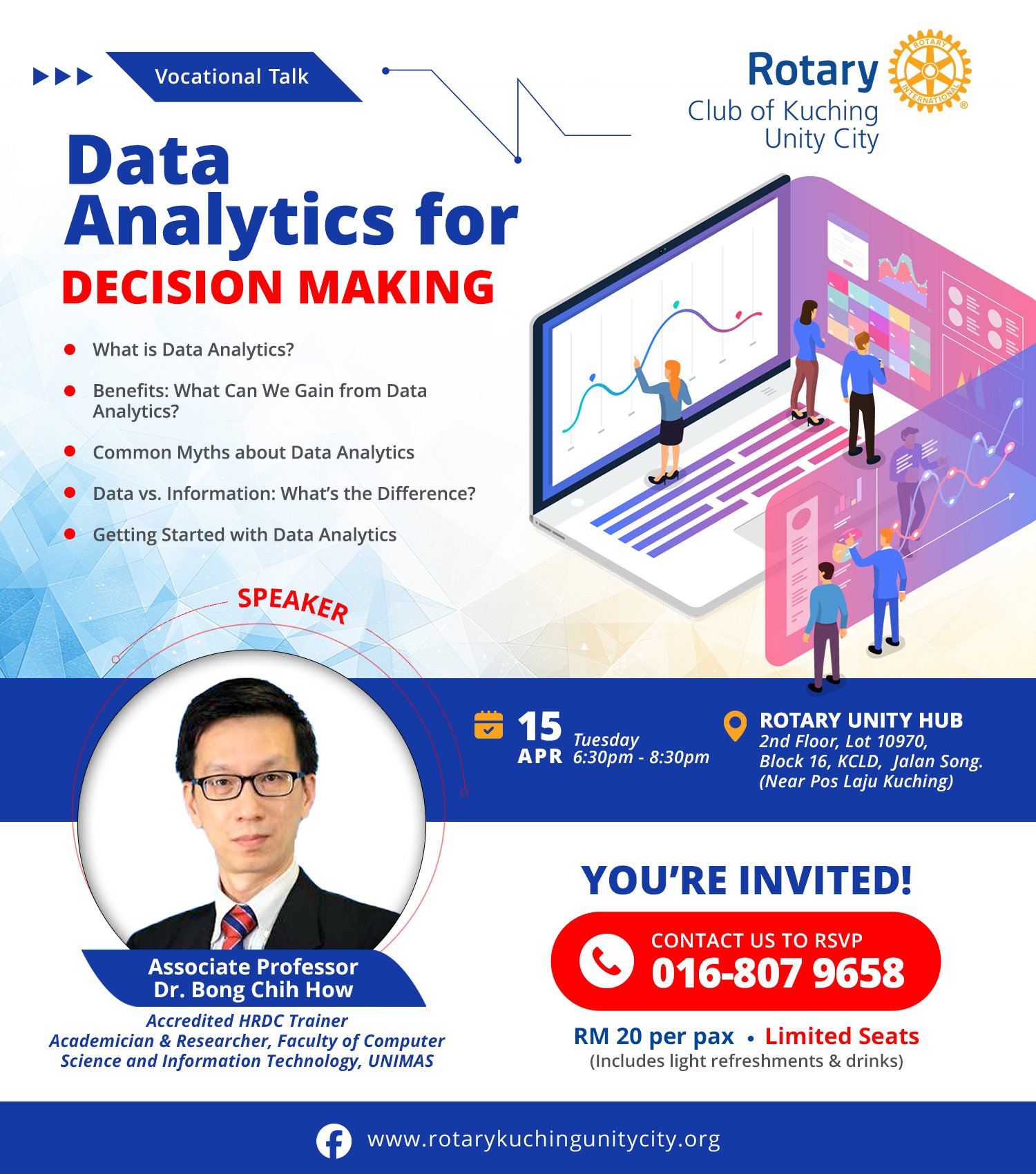 Data Analytics for Smarter Decision Making | Rotary Club Of Kuching ...